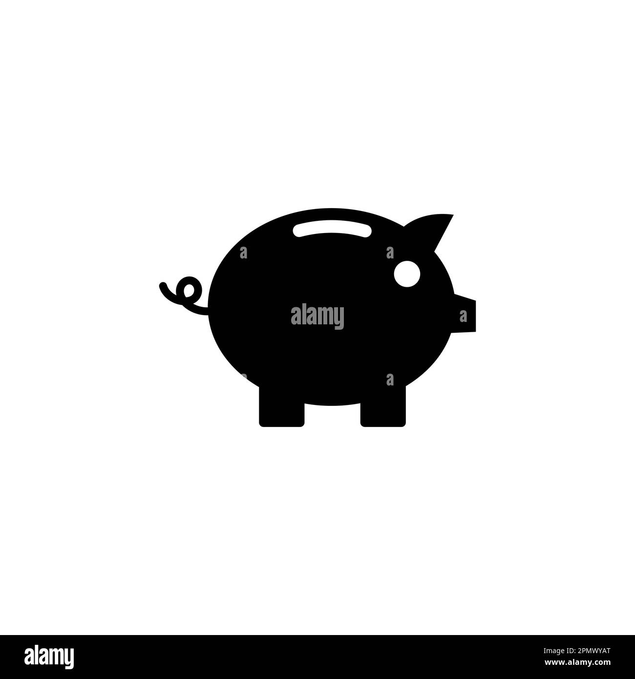 Piggy bank icon vector. piggy money icon Stock Vector Image & Art - Alamy
