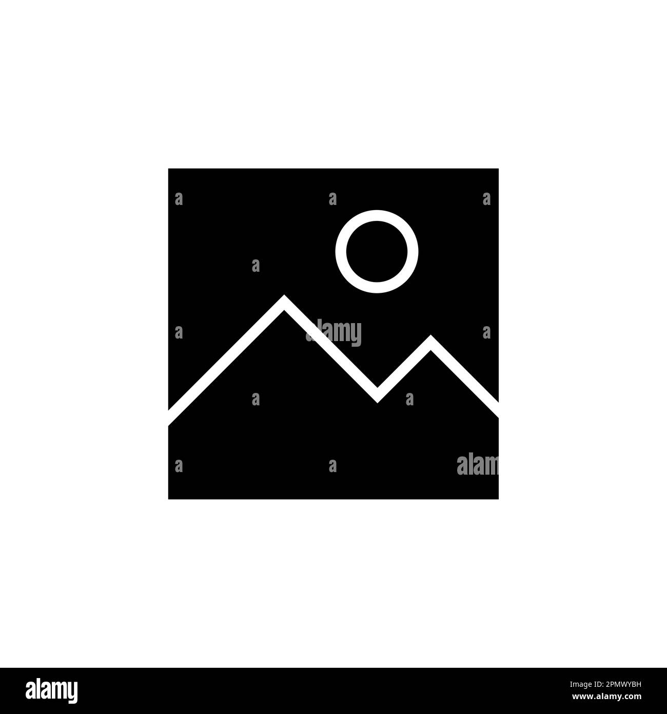 Picture icon vector. photo gallery icon symbol Stock Vector Image & Art ...