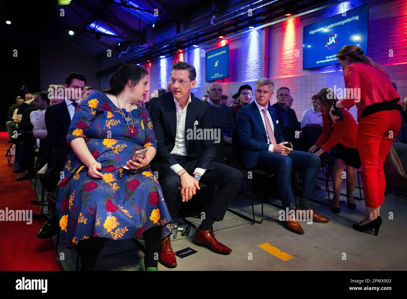 AMERSFOORT - Annabel Nanninga and Joost Eerdmans during the general ...