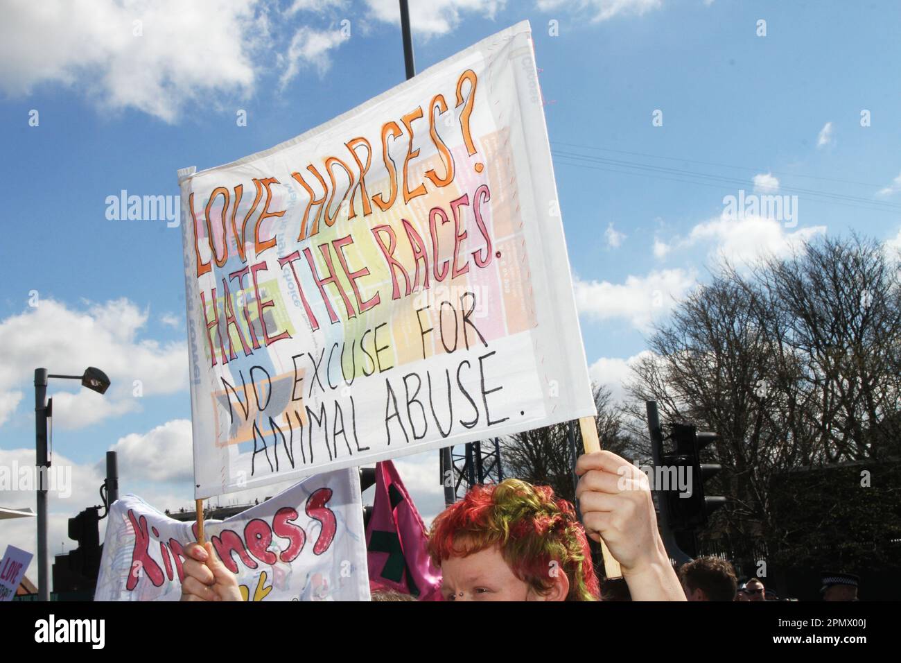 Animal Rising Action for animals protest group, disrupting the Grand ...