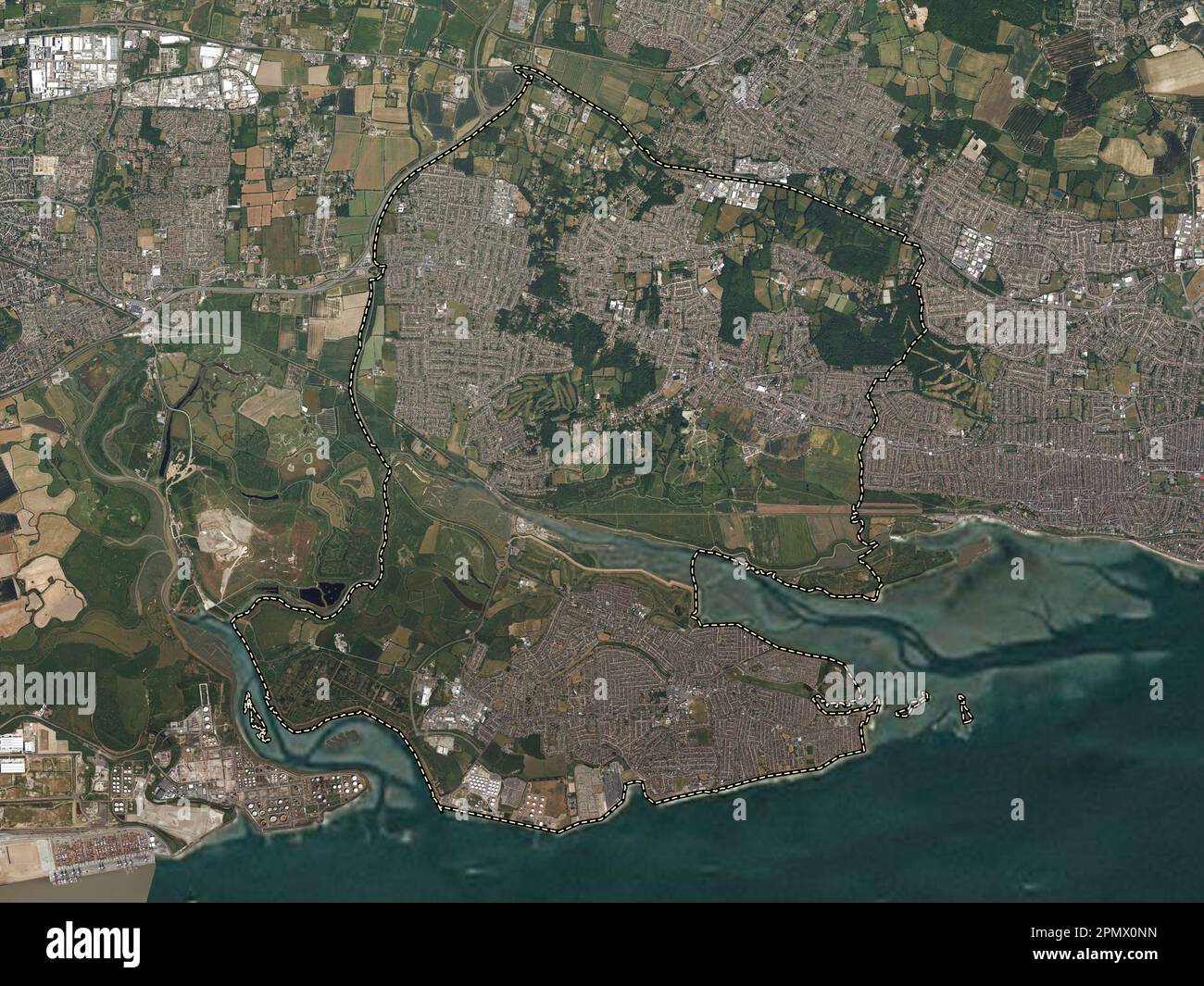 Castle Point, non metropolitan district of England - Great Britain ...