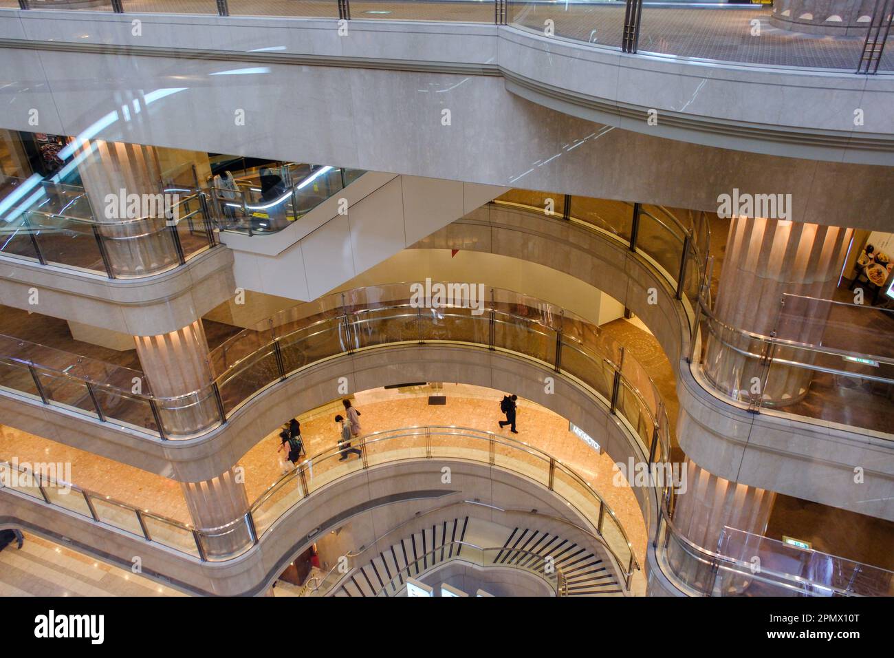 Tokyo, Japan. 15th Apr, 2023. A shopping mall called "Market Place" is ...