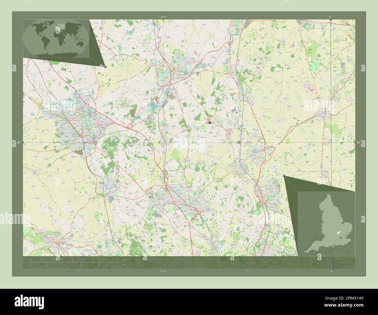 Central Bedfordshire, administrative county of England - Great Britain ...