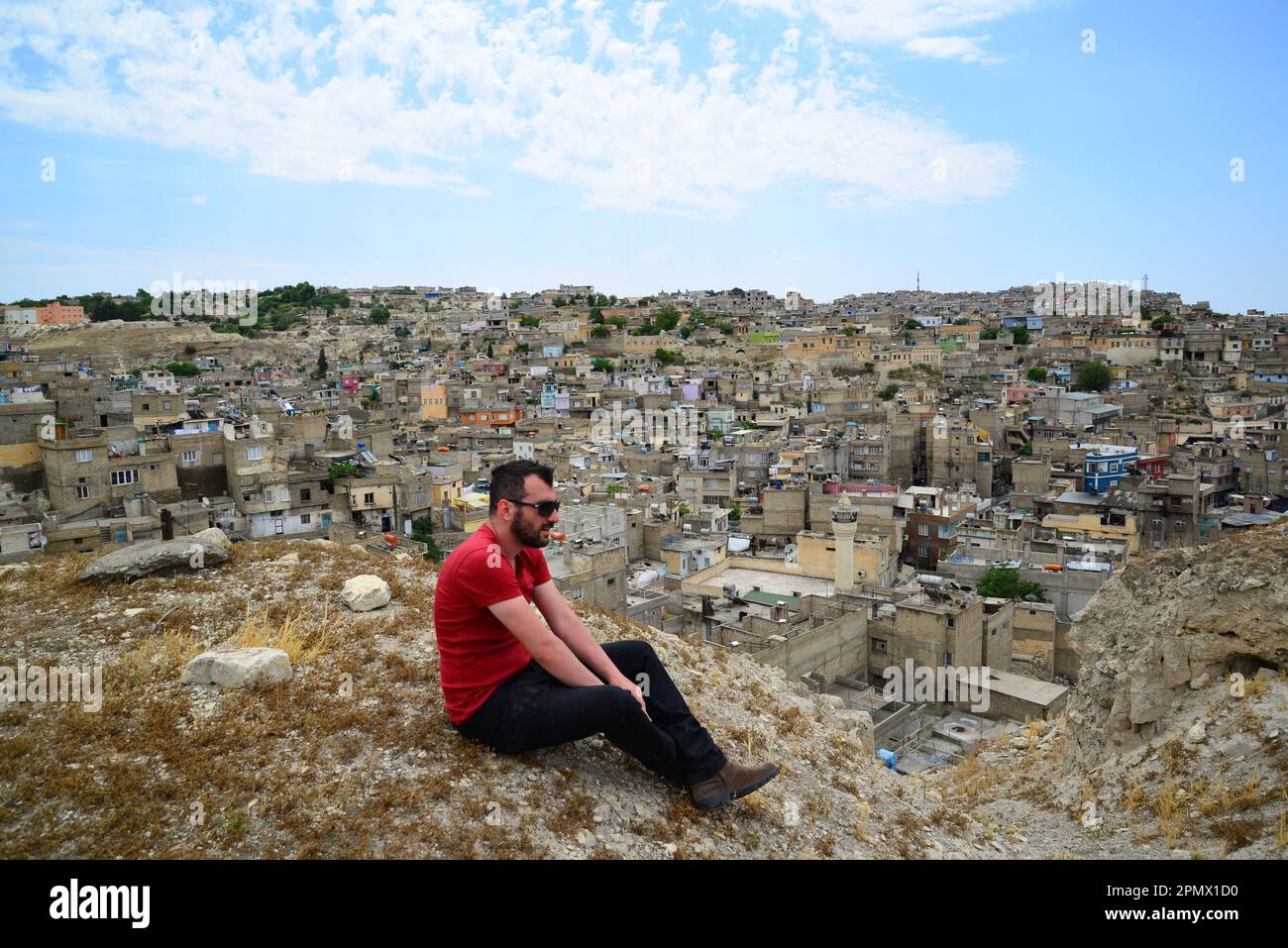 People posing in historical buildings in Turkey Stock Photo - Alamy