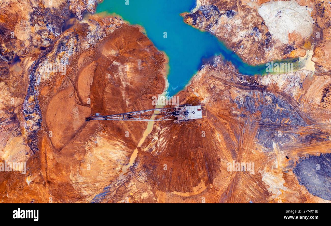 Experience the scale of mining with this incredible shot of a giant ...