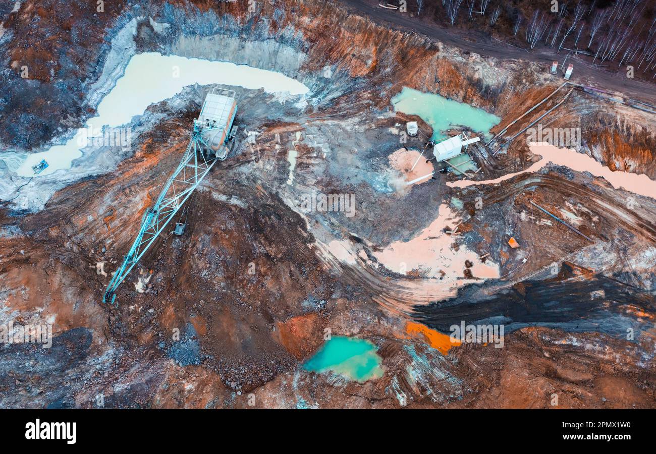 Behold the power of mining with this photo of a massive excavator at ...