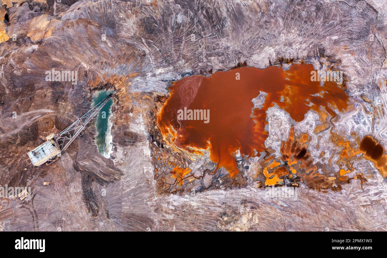 Experience the scale of mining with this incredible shot of a giant ...