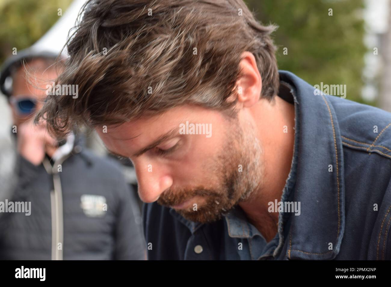 Tom Leeb attends the pink carpet event at The Cannes International ...