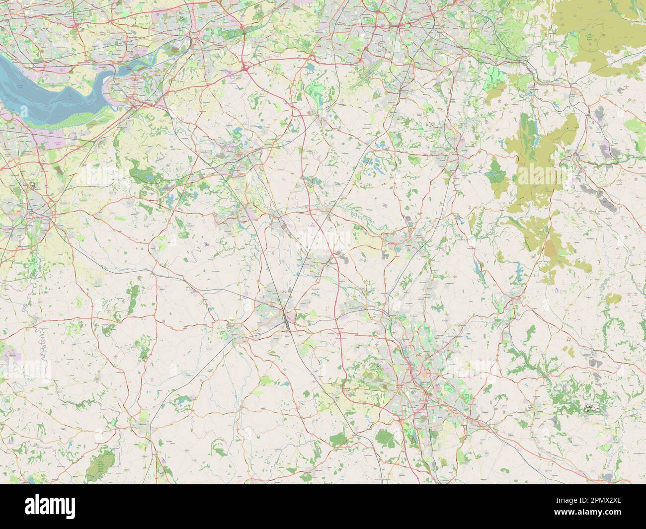Map of wilmslow hi-res stock photography and images - Alamy