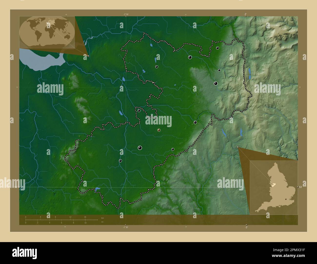 Cheshire East, administrative county of England - Great Britain ...