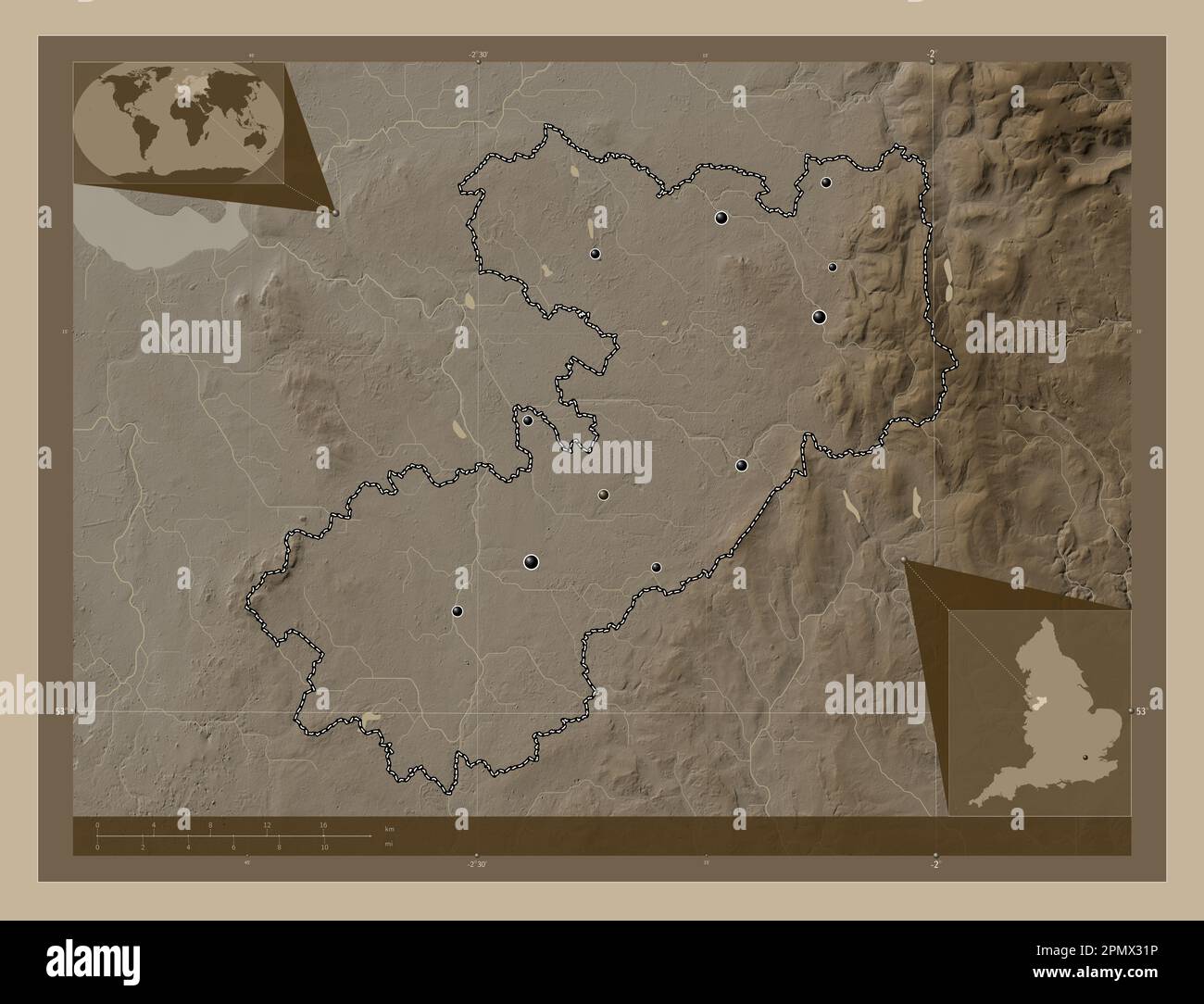 Cheshire East, administrative county of England - Great Britain ...