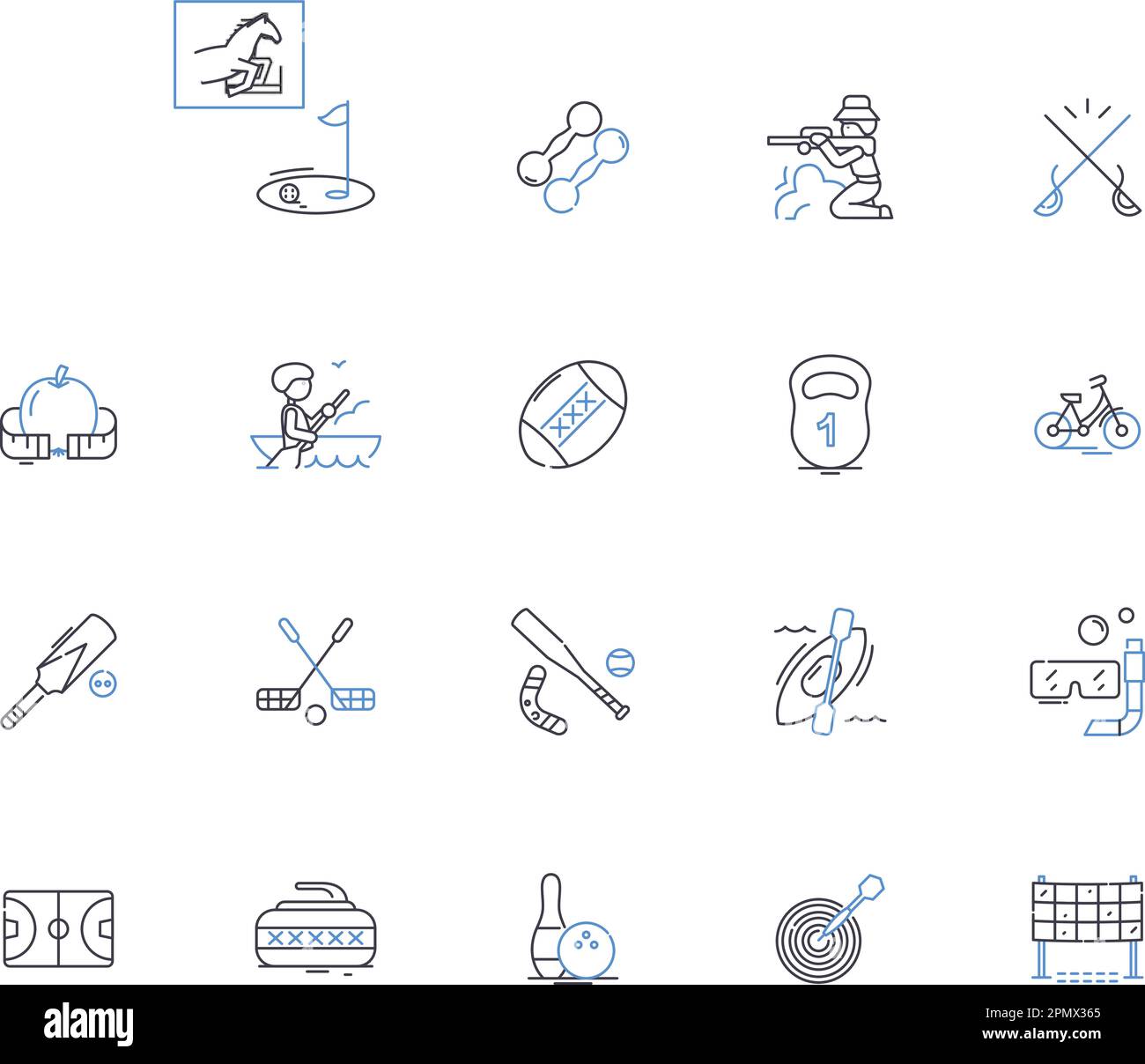 Sport outline icons collection. Sport, Athletics, Baseball, Basketball ...