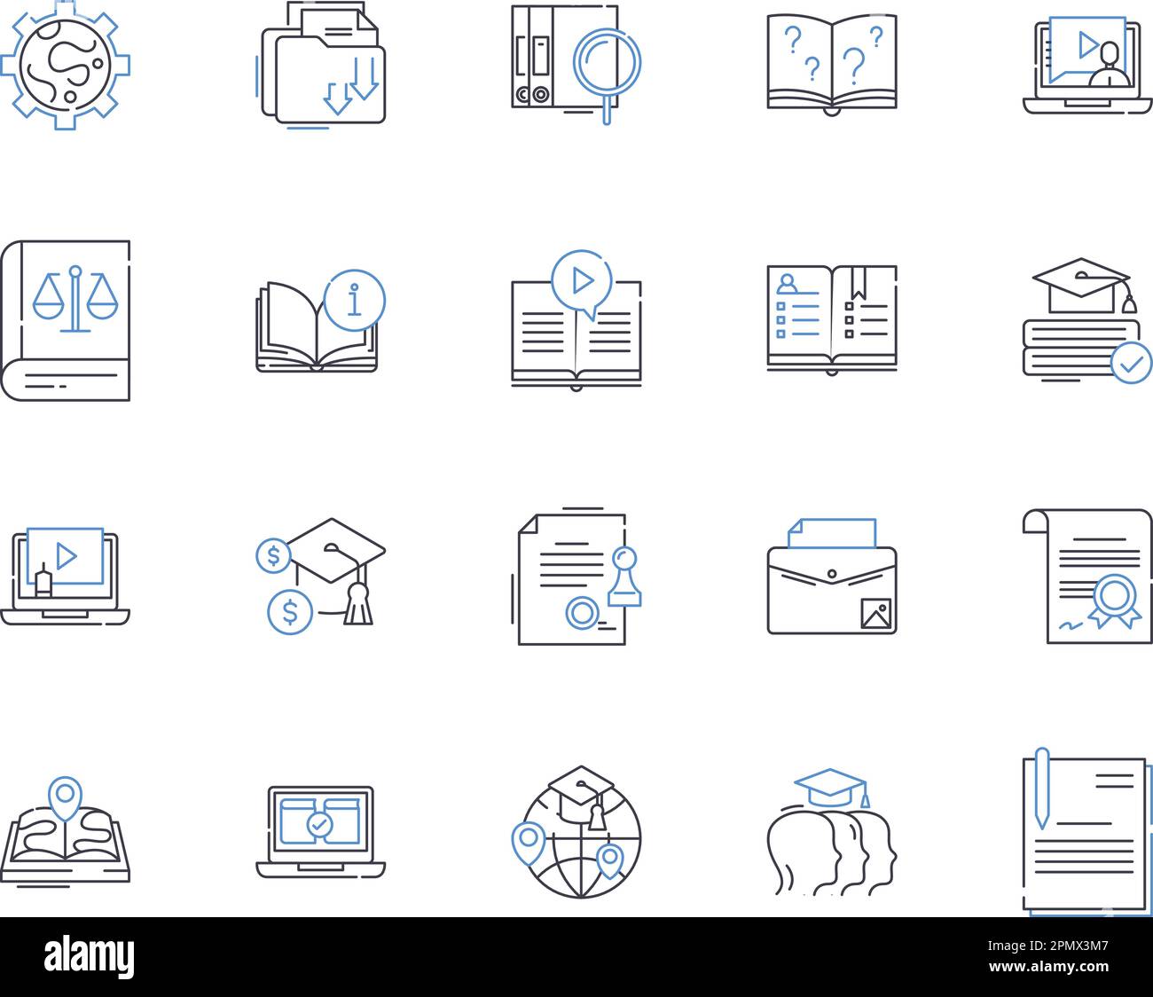 adult education outline icons collection. Adult, Education, Learning, Classes, Courses, Training ...