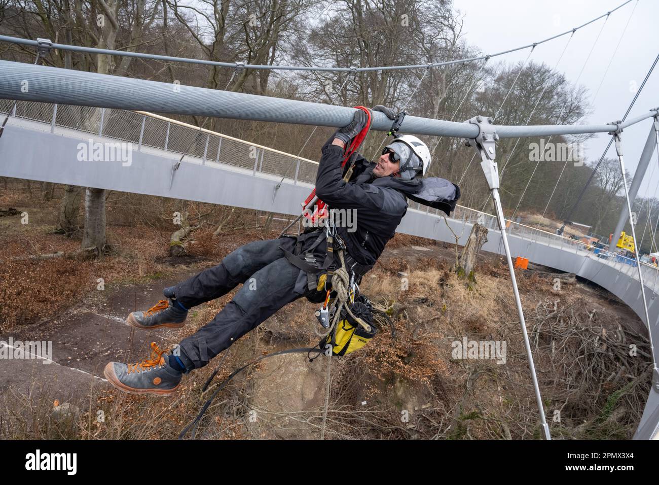 15 April 2023, Mecklenburg-Western Pomerania, Sassnitz: Maik Seebert ...