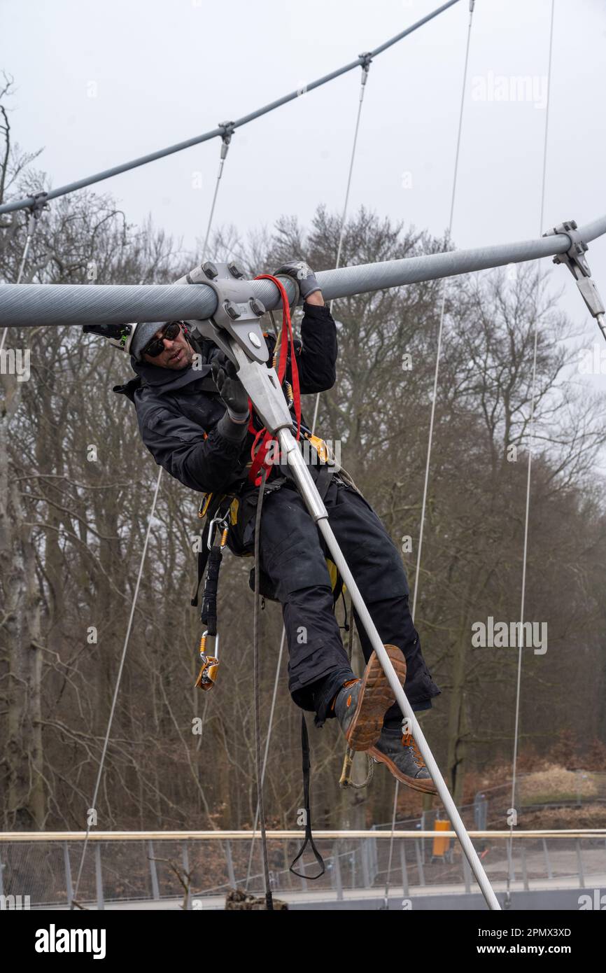15 April 2023, Mecklenburg-Western Pomerania, Sassnitz: Maik Seebert ...