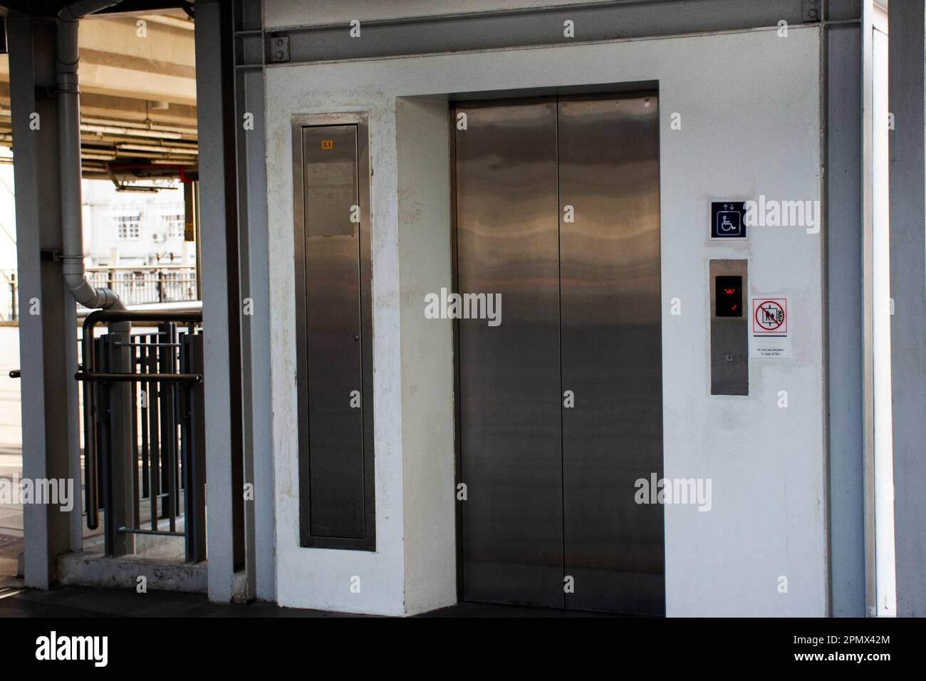 Escalator lift for thai passengers people foreign travelers use service ...