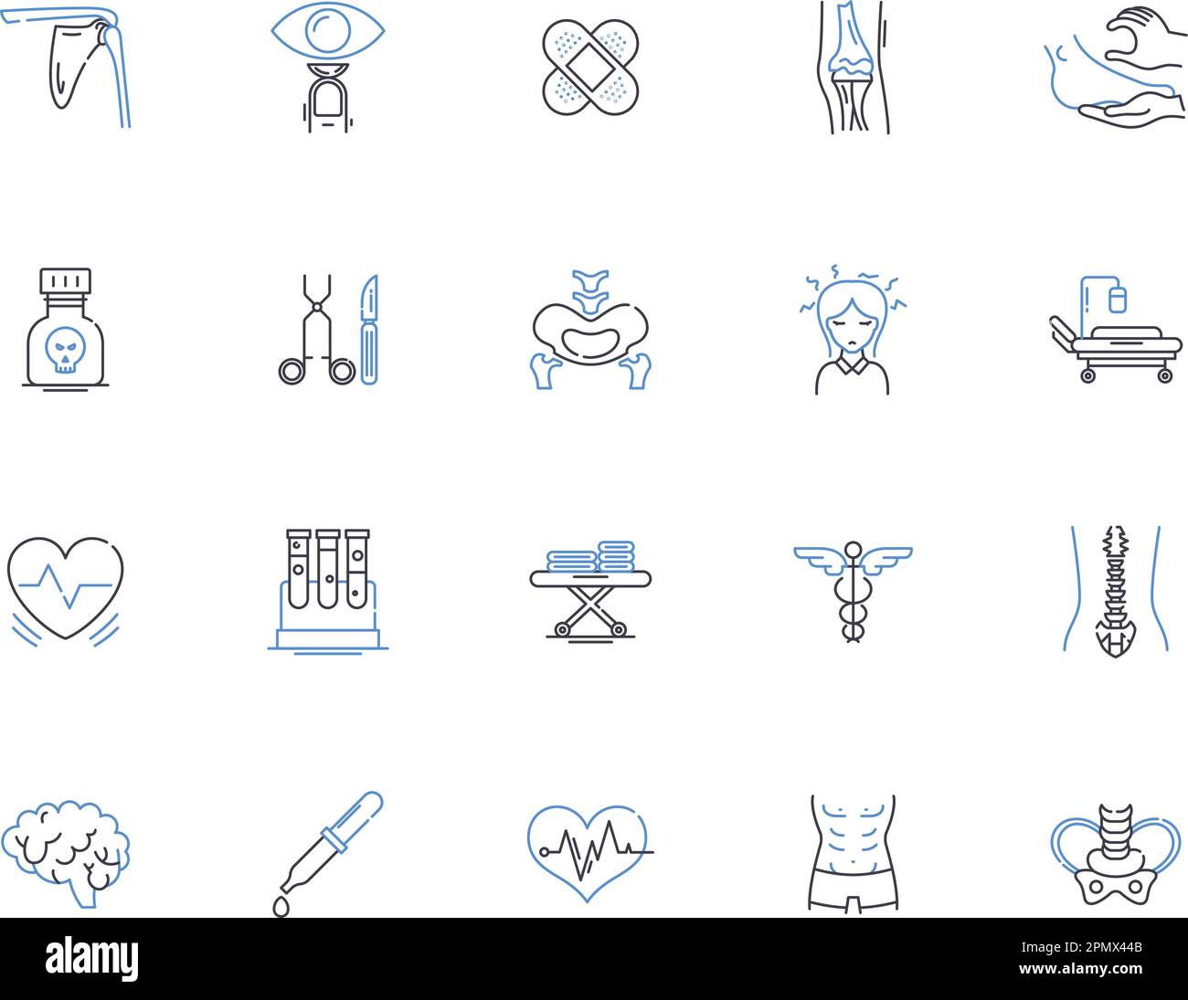 Hospital outline icons collection. Hospital, Clinic, Facility, Care ...