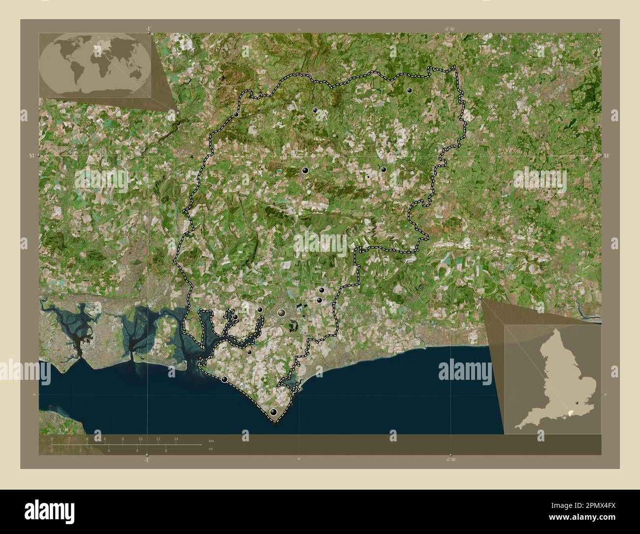 Chichester, non metropolitan district of England - Great Britain. High ...