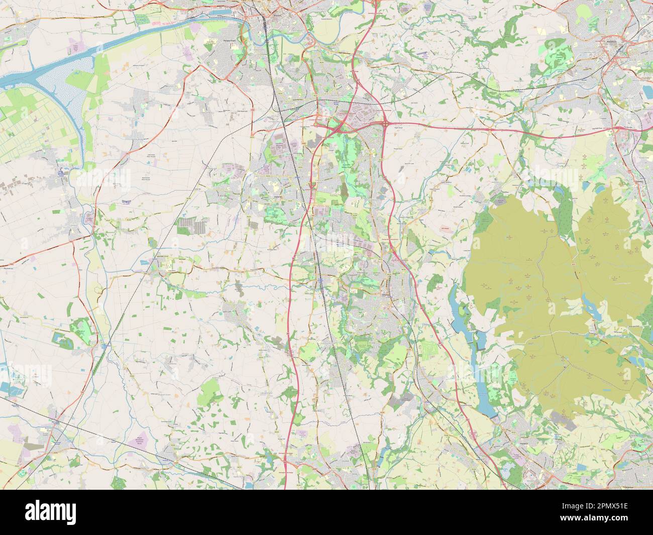 Chorley, non metropolitan district of England - Great Britain. Open ...