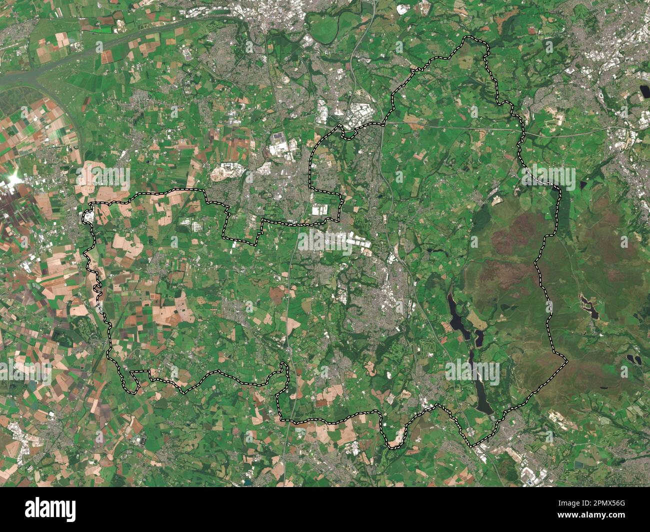 Chorley, non metropolitan district of England - Great Britain. Low ...
