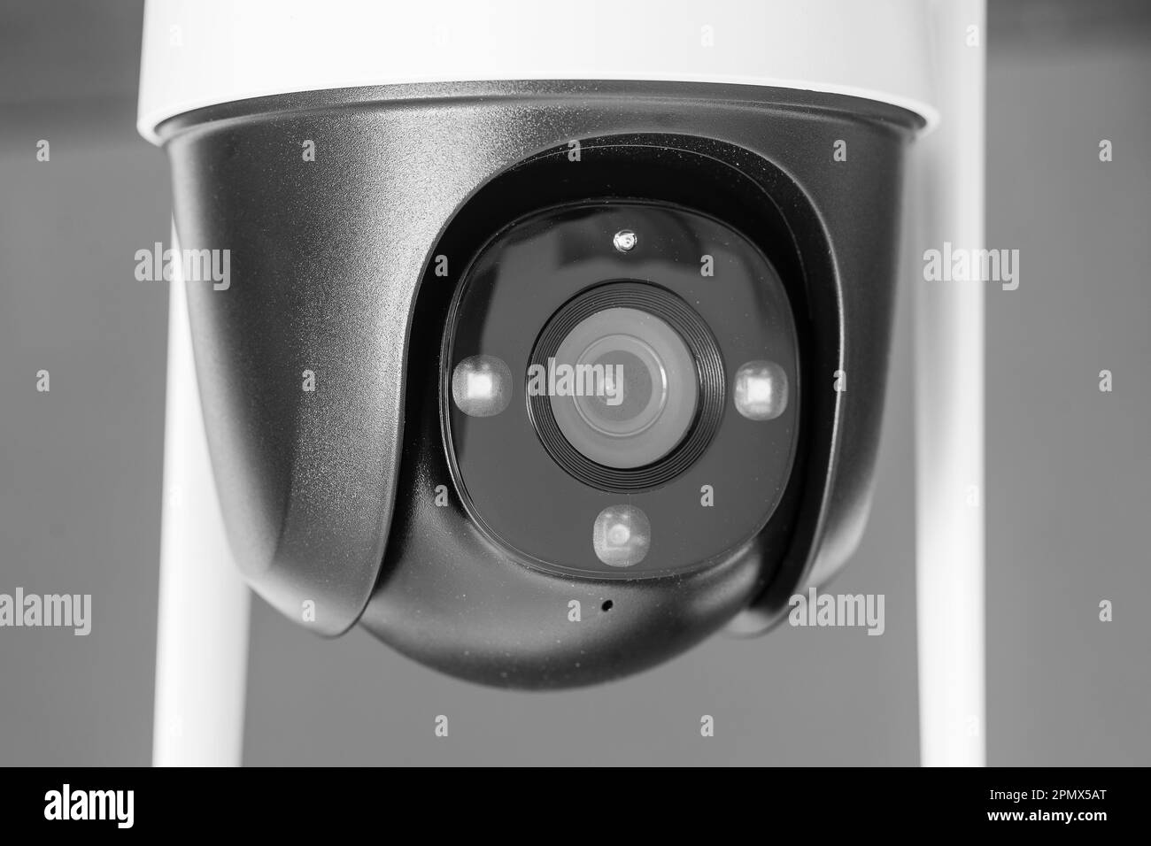Cctv security camera Black and White Stock Photos & Images - Alamy
