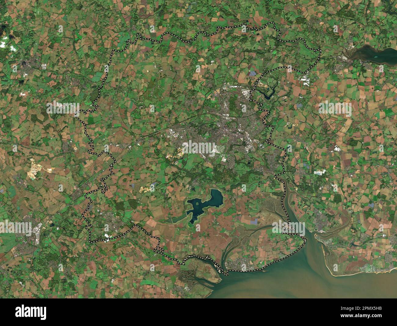 Colchester, non metropolitan district of England - Great Britain. Low ...