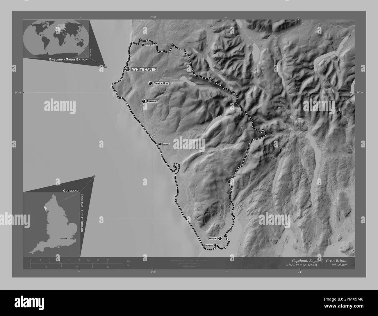 Copeland, non metropolitan district of England - Great Britain ...