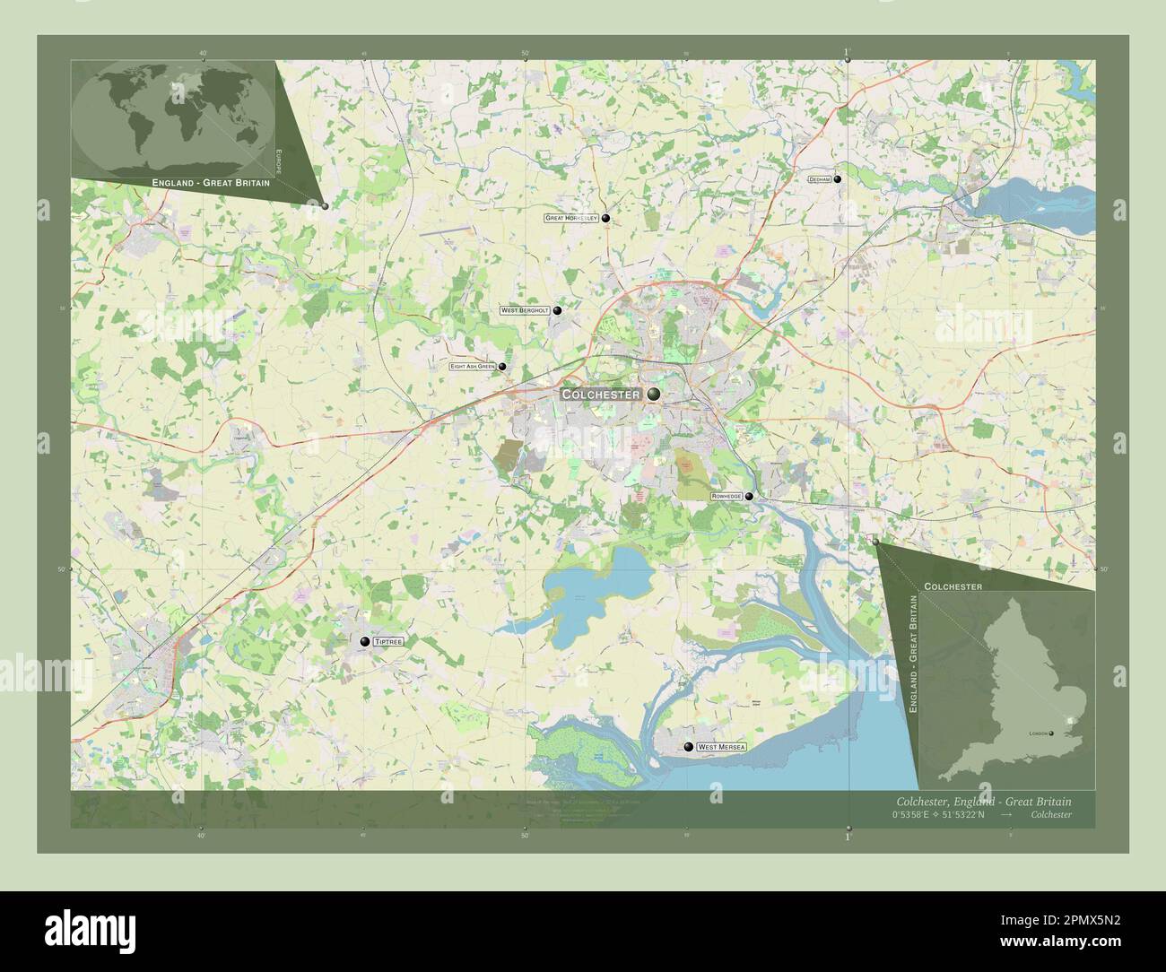 Colchester, non metropolitan district of England - Great Britain. Open ...