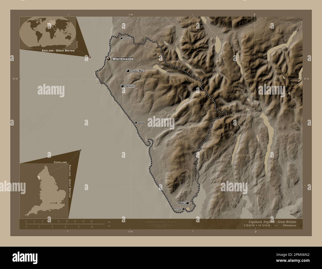Copeland, non metropolitan district of England - Great Britain ...