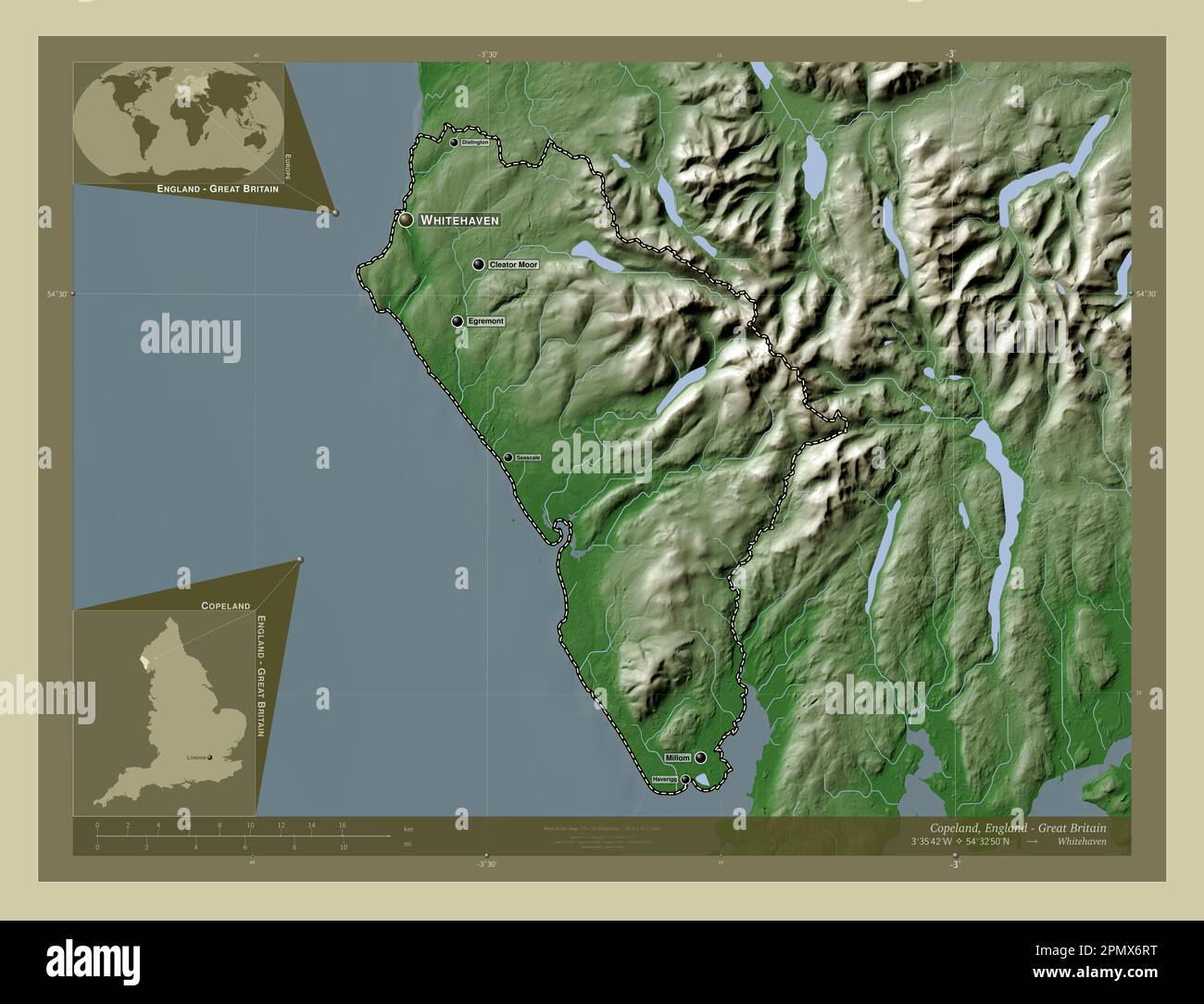 Copeland, non metropolitan district of England - Great Britain ...