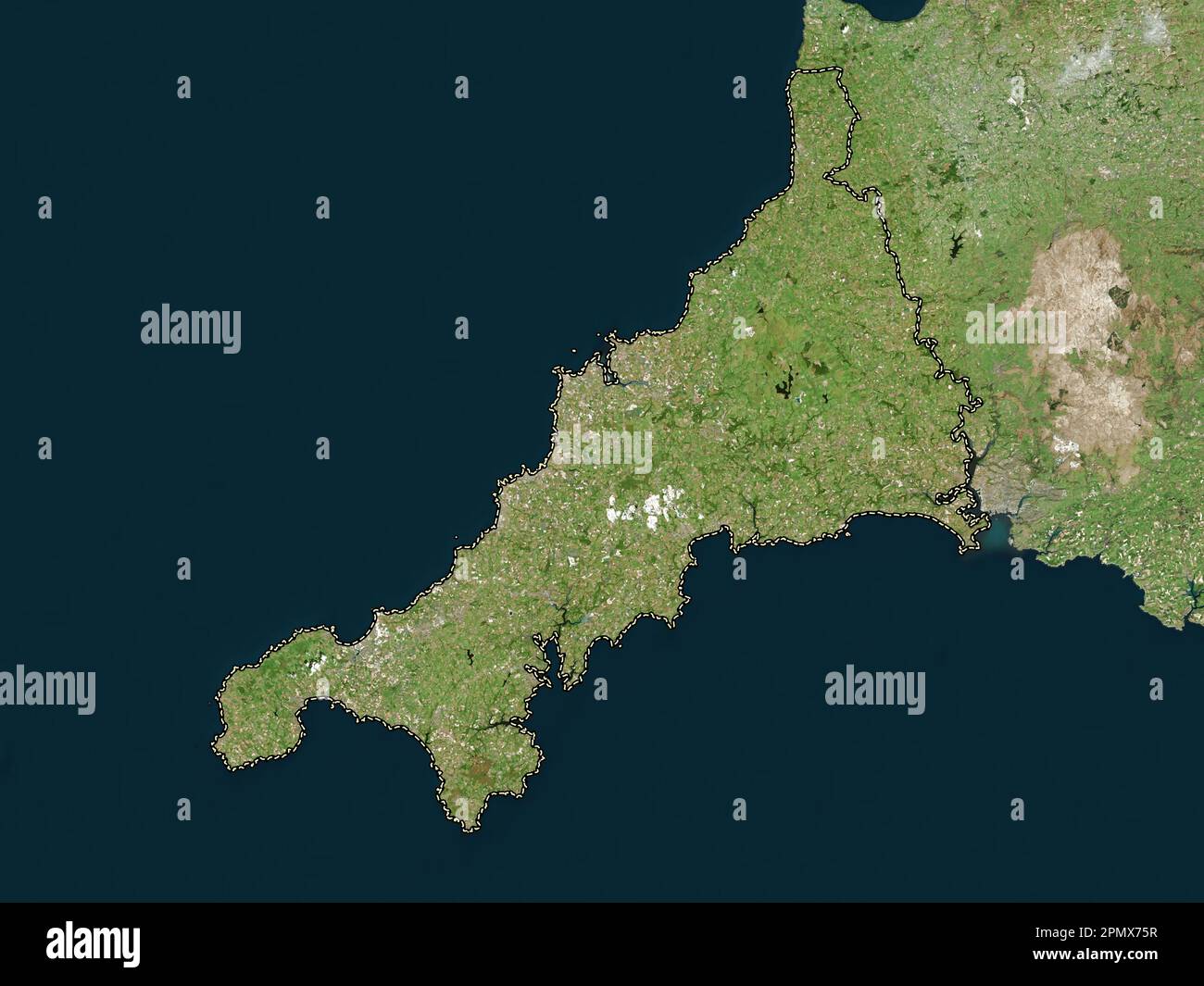 Cornwall, administrative county of England - Great Britain. High ...
