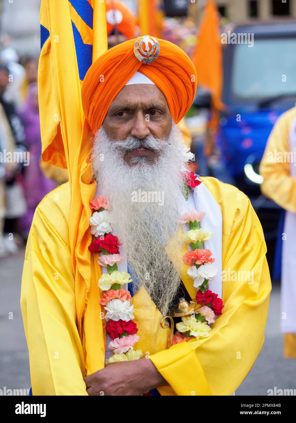Gravesend, Kent, UK. 15th Apr, 2023. Vaisakhi celebrations in Gravesend ...