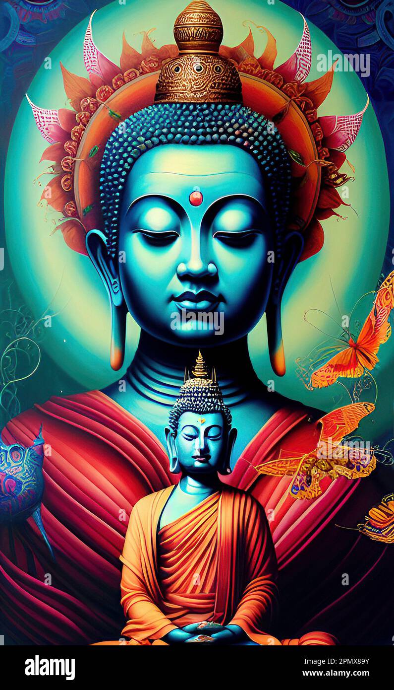 Contemporary buddha art hi-res stock photography and images - Alamy