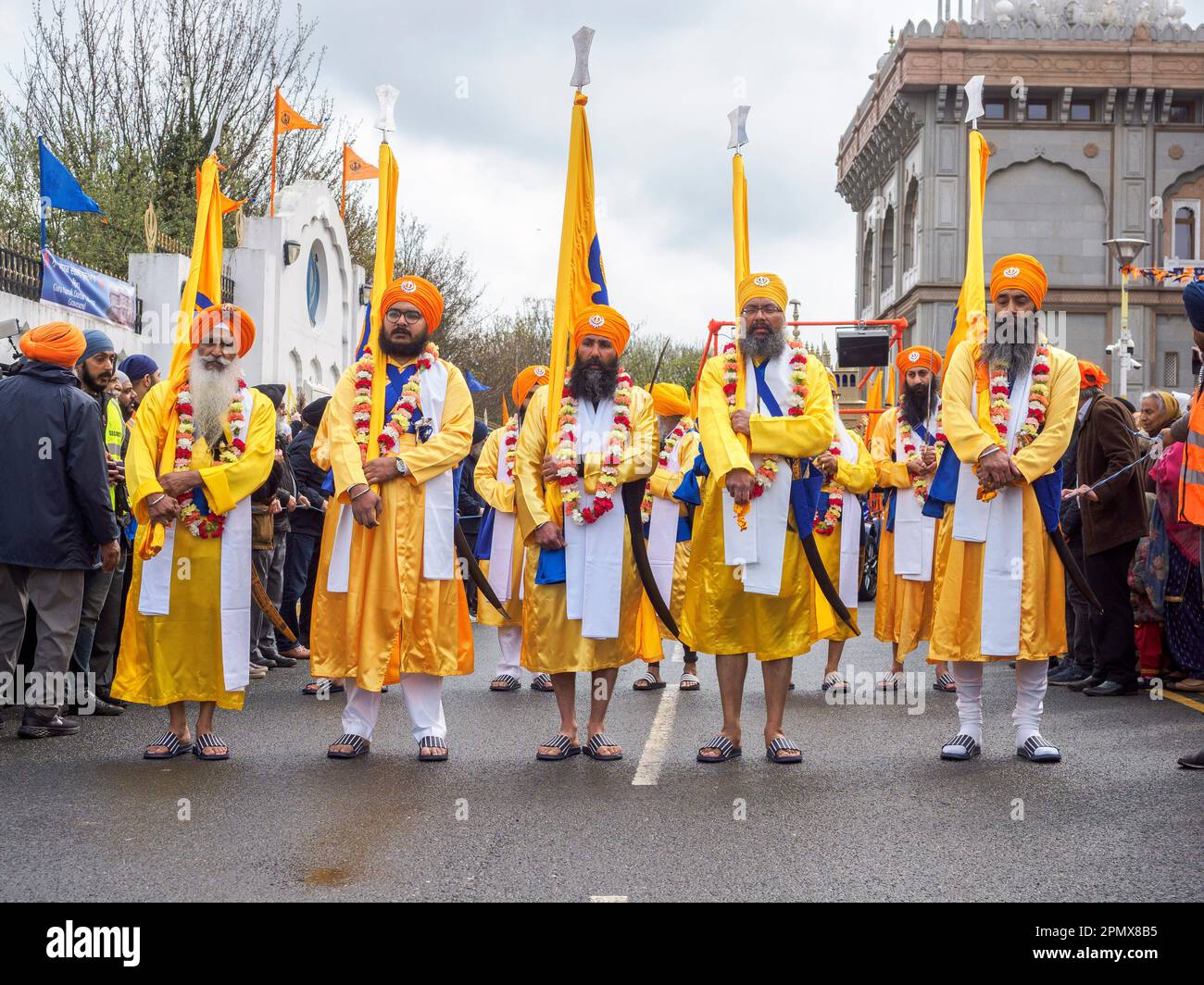 Gravesend, Kent, UK. 15th Apr, 2023. Vaisakhi celebrations in Gravesend ...