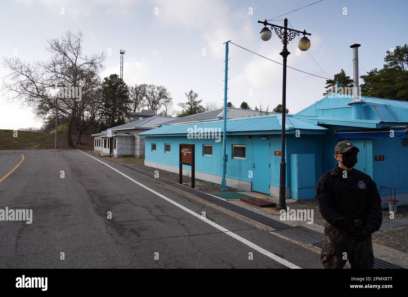 Joint Security Area, South Korea. 15th Apr, 2023. US Army soldiers ...