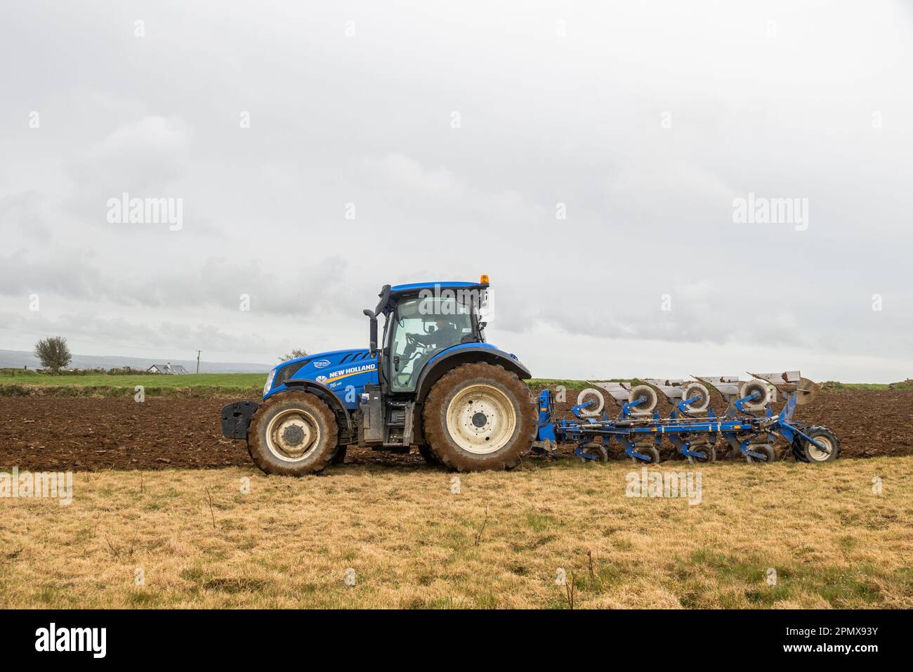 Ballinadee, West Cork, Ireland. 15th Apr, 2023. JJ Hayes ploughs a ...