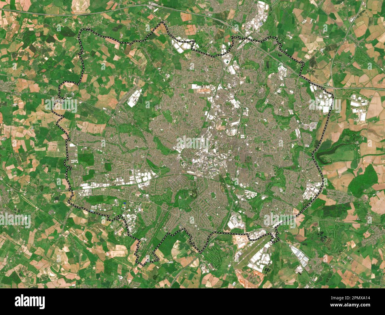 Coventry, administrative county of England - Great Britain. Low ...