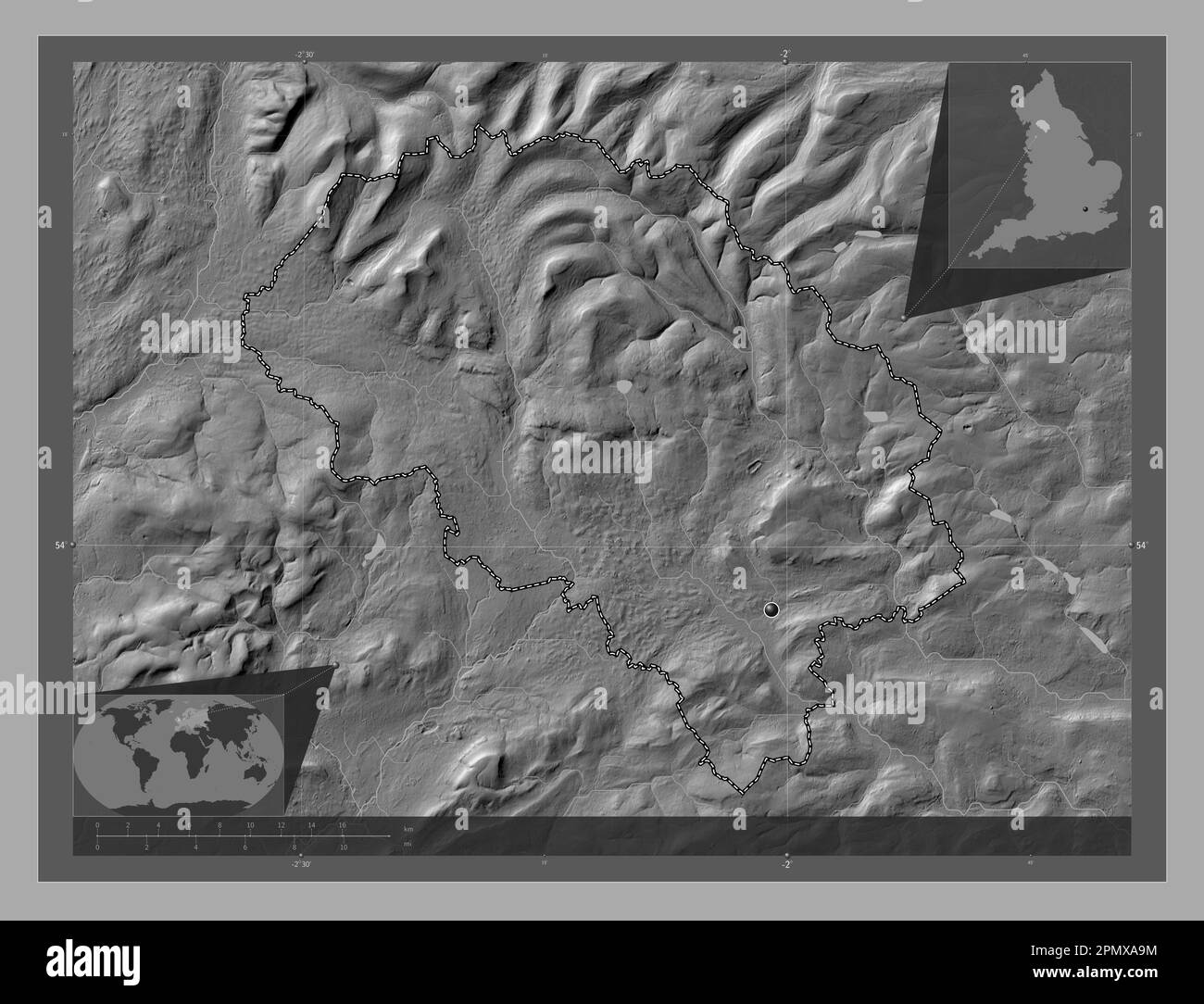 Craven, non metropolitan district of England - Great Britain. Bilevel ...