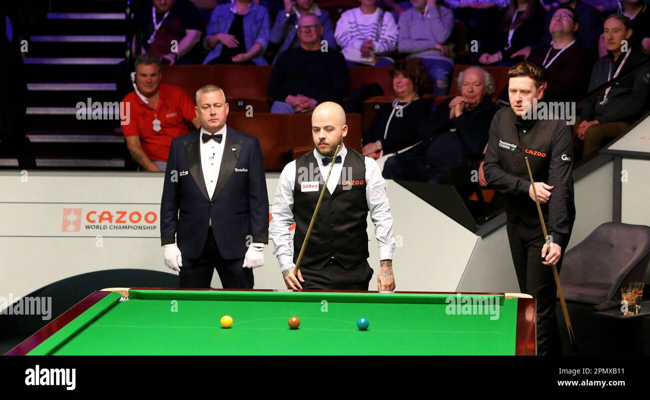 15th April 2023; The Crucible, Sheffield, England: 2023 Cazoo World ...