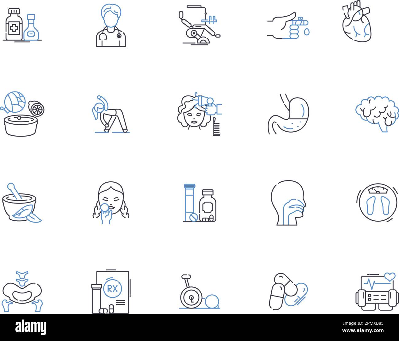 Medicine health care outline icons collection. Medicine, Health, Care ...