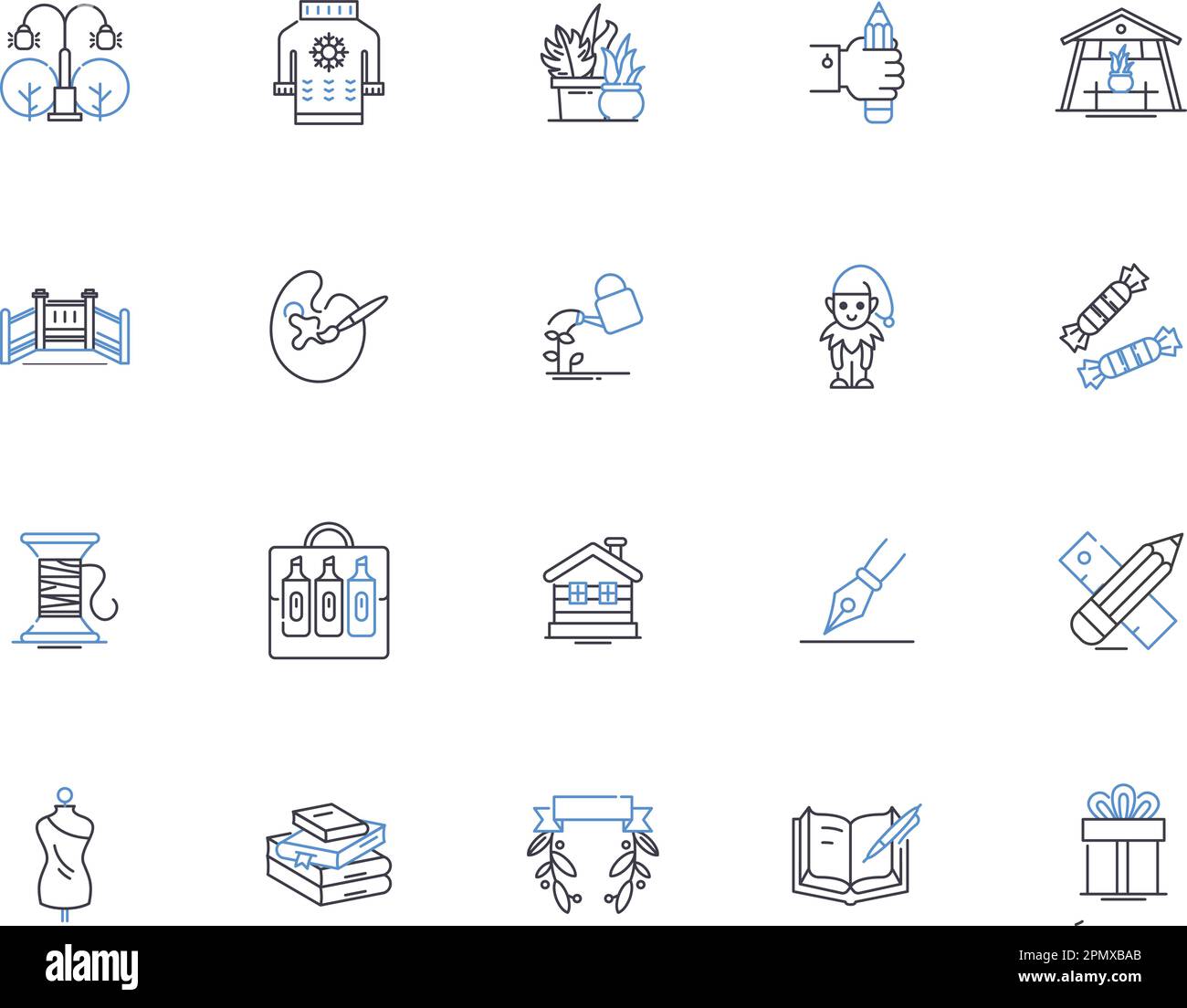 Diy business outline icons collection. Diy, business, entrepreneurship ...