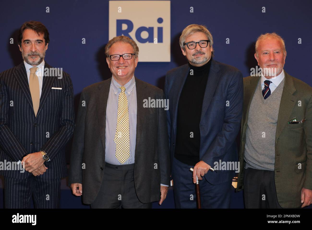 Rome, Italy. 14th Apr, 2023. Rome, Rai Mazzini headquarters ...