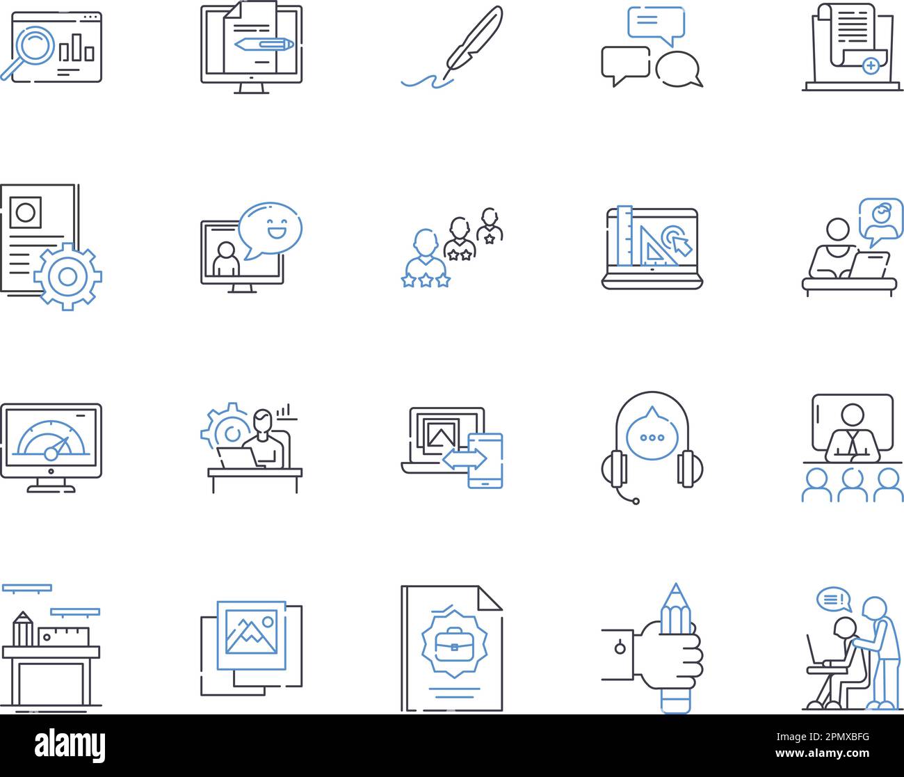 Business and virtual teams Stock Vector Images - Alamy