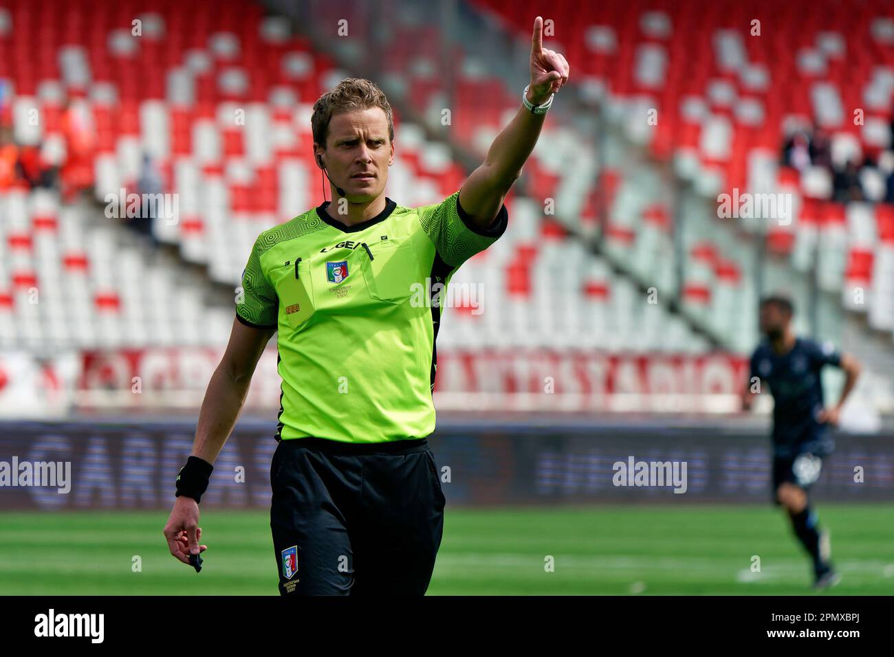 Bari, Italy. 15th Apr, 2023. San Nicola stadium, Bari, Italy, April 15 ...