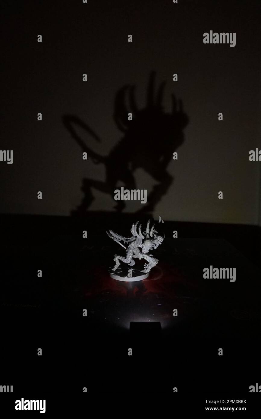 Alien miniatures from the board game: Nemesis, and it's expansions ...