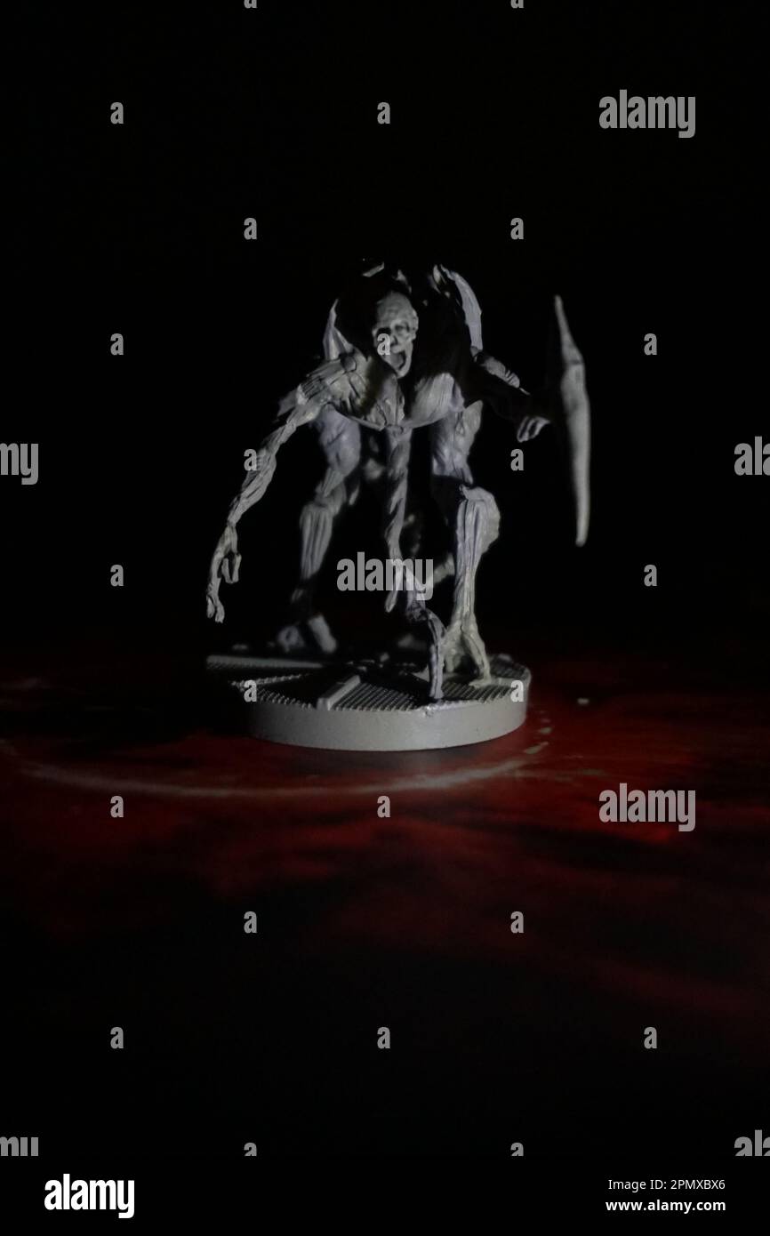Alien miniatures from the board game: Nemesis, and it's expansions ...