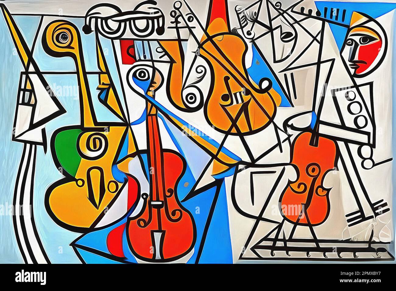 Cubism Musical Instruments