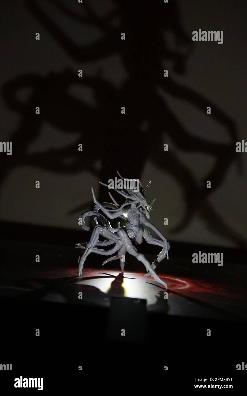 Alien miniatures from the board game: Nemesis, and it's expansions ...