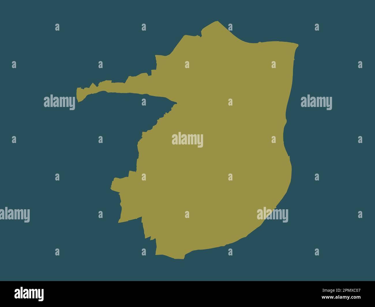 Crawley outline map hi-res stock photography and images - Alamy