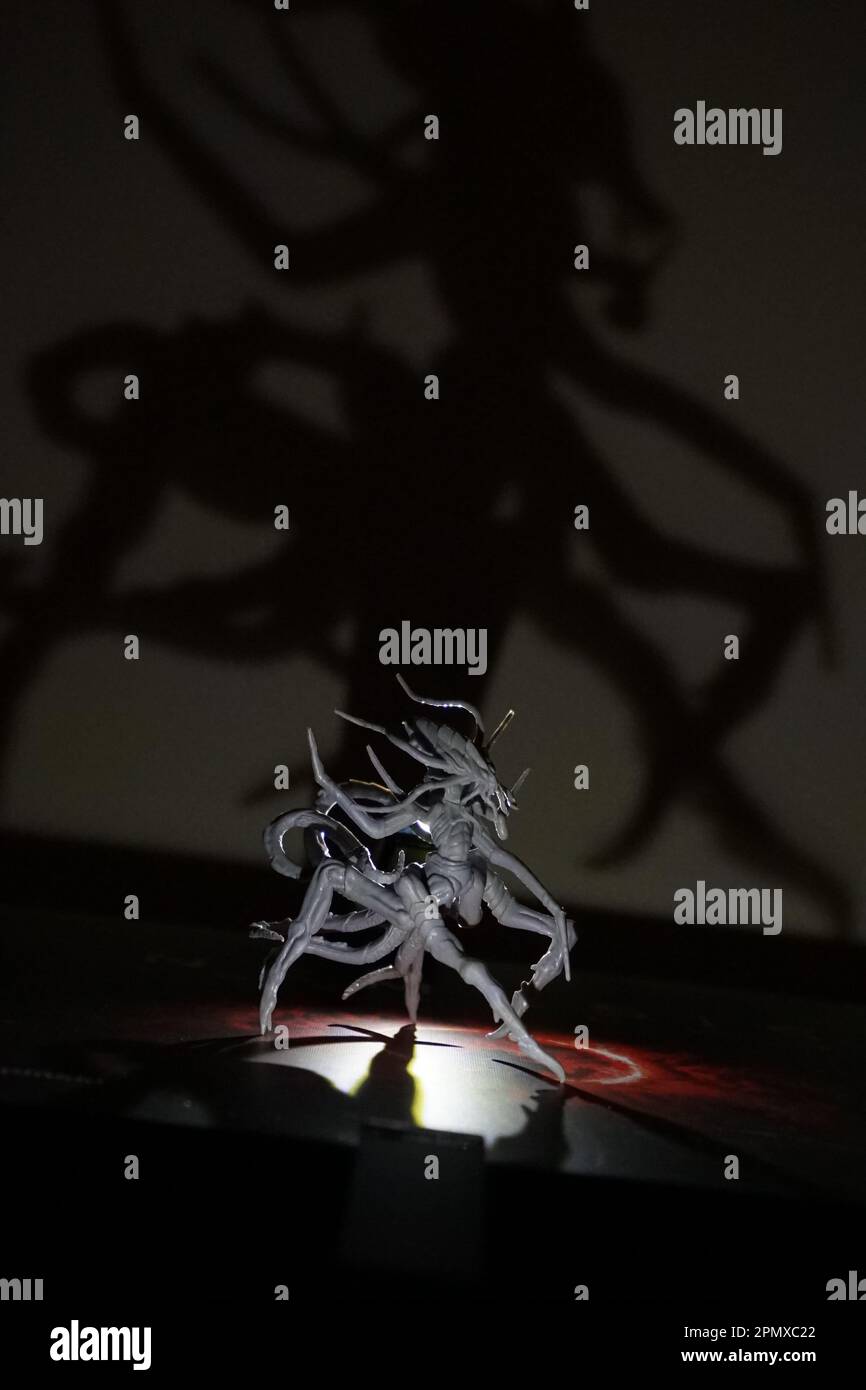 Alien miniatures from the board game: Nemesis, and it's expansions ...